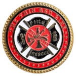 How to Design Your Very Own Fire Department Challenge Coins | Custom ...